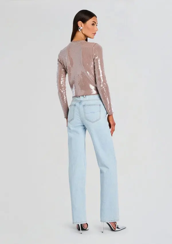 SEROYA Brooklyn High-rise Straight Jean