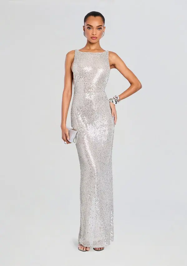 Retrofete Asha Sequin Gown