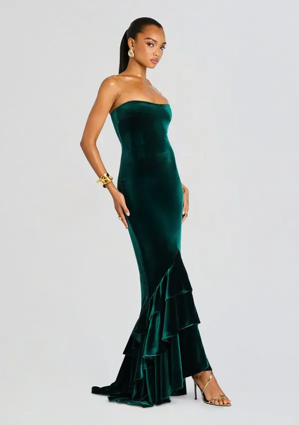 Retrofete Greta Velvet Gown
