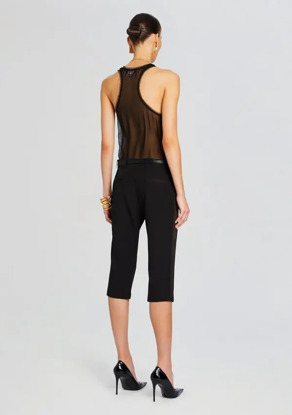 Retrofete Shye Silk Tank - Black