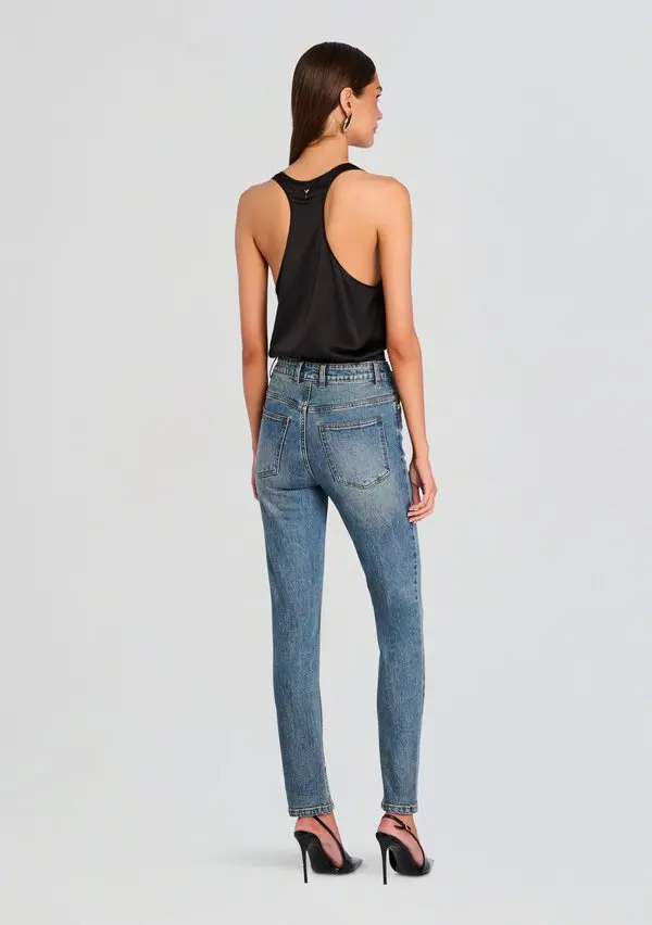 Retrofete Dori Silk Top - Black