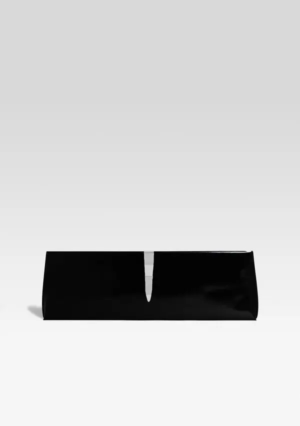 Retrofete Ruth Large Shoulder Bag - Black/silver