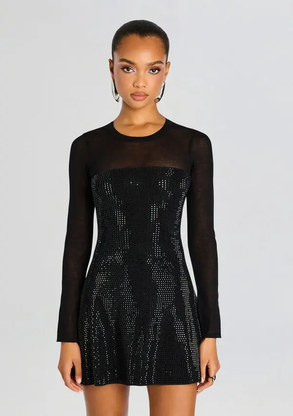 Retrofete Dreeya Embellished Mini Dress