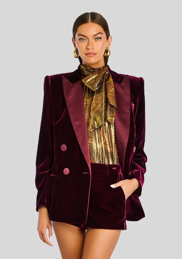 Retrofete Reffie Velvet Blazer
