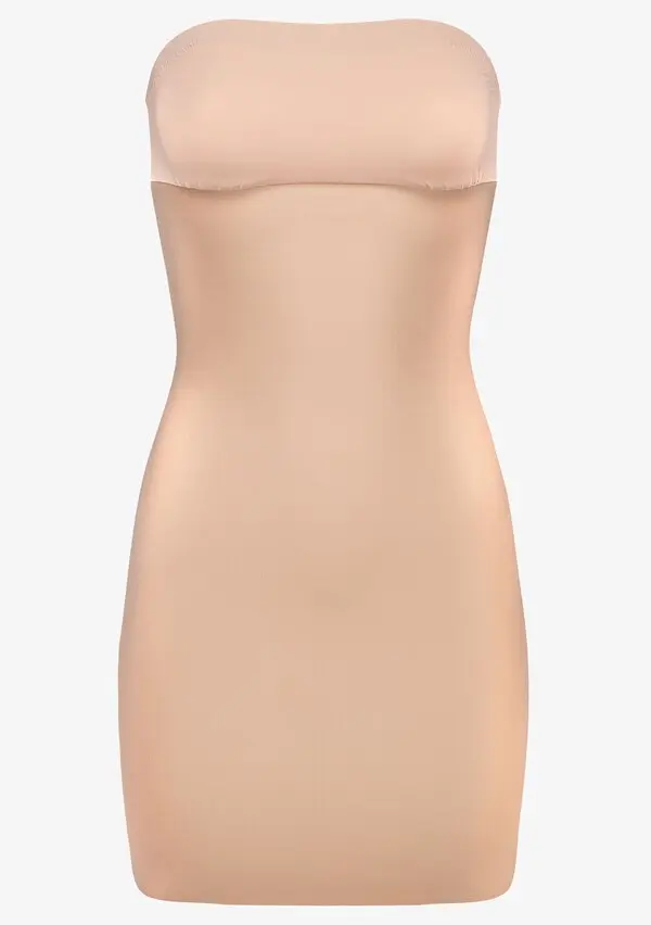 Commando Two-faced Tech Control Strapless Slip - Beige
