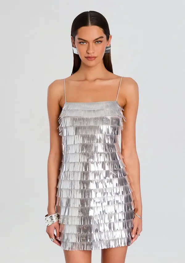 Retrofete Amalie Sequin Mini Dress