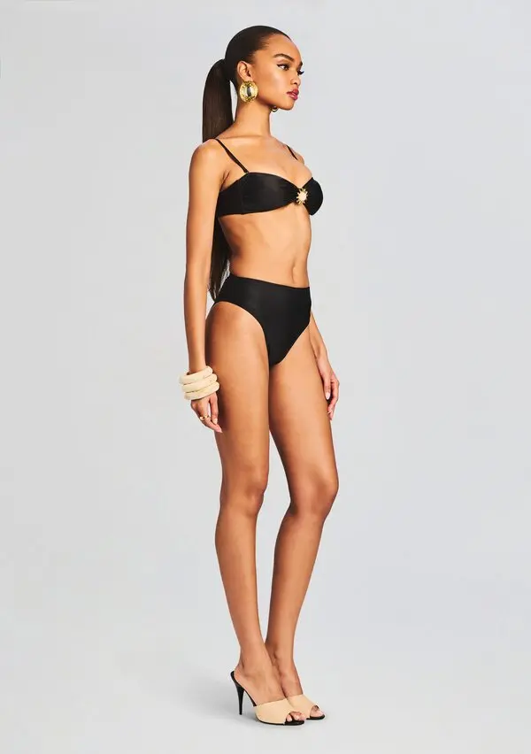 SHANI SHEMER Alba Bikini Bottom - Black