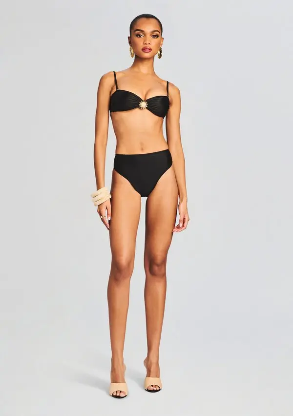 SHANI SHEMER Alba Bikini Bottom - Black