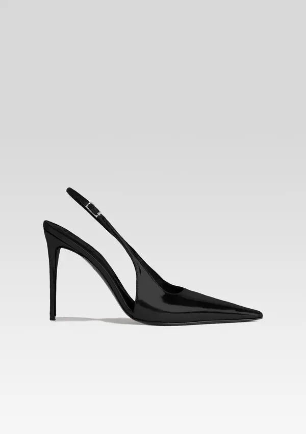 Retrofete Cindy Slingback Heel - Black