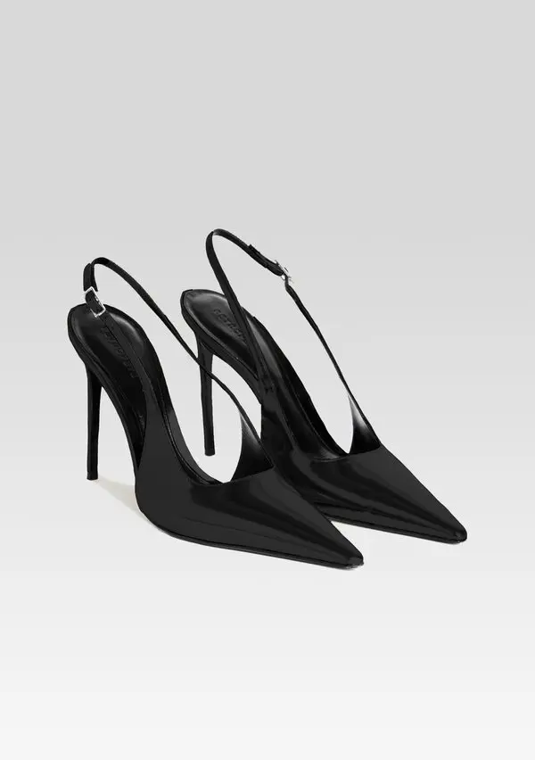 Retrofete Cindy Slingback Heel - Black