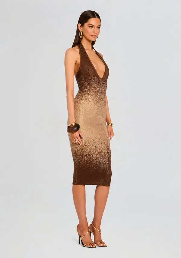 Retrofete Aviana Embellished Knit Dress