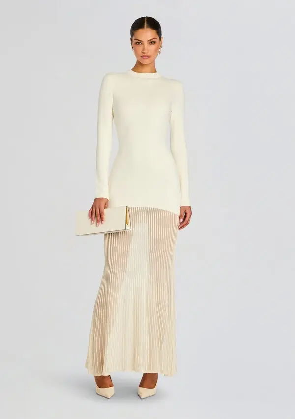 SEROYA Serenade Knit Maxi Dress