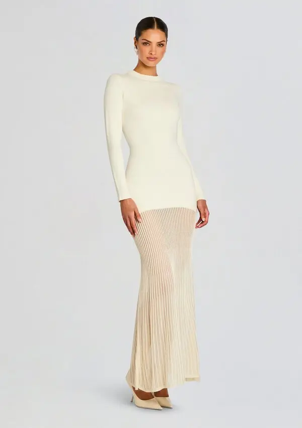 SEROYA Serenade Knit Maxi Dress