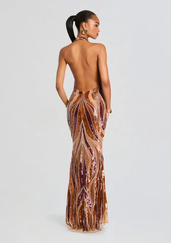 Retrofete Emryn Embellished Gown