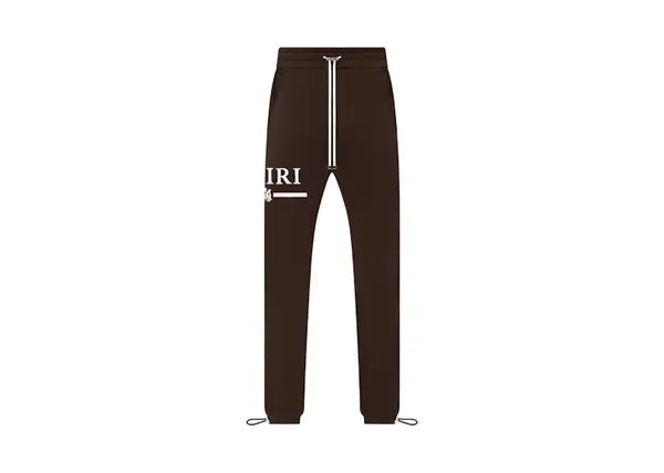 Amiri Ma Bar Sweatpants - Brown