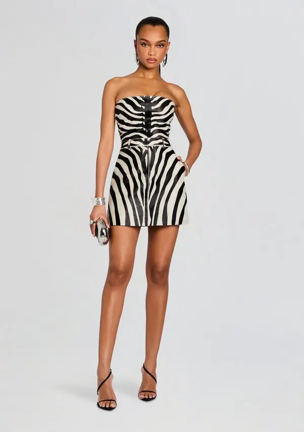 Retrofete Manon Strapless Mini Dress