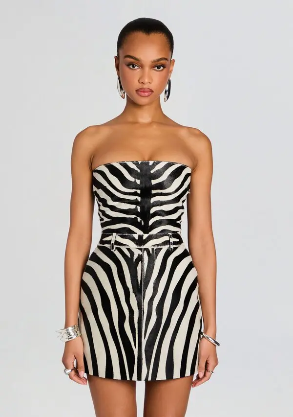 Retrofete Manon Strapless Mini Dress