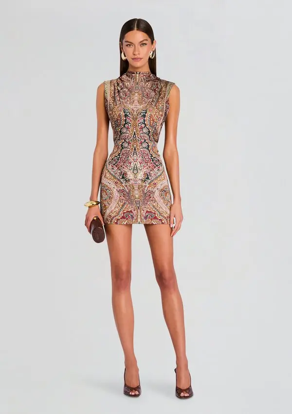 Hemant & Nandita Ruza Mini Dress