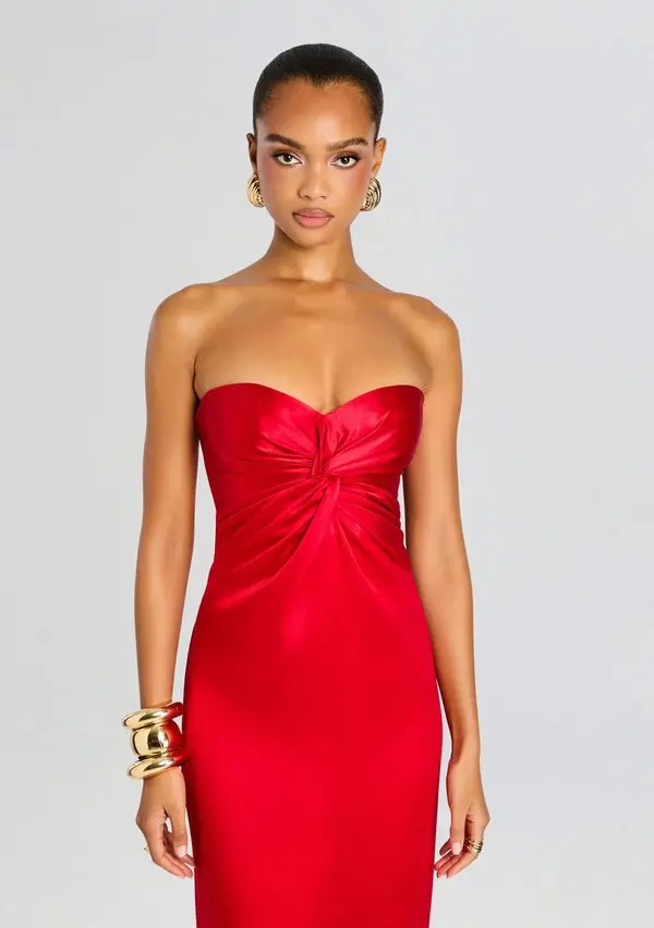 Retrofete Olivine Dress - Red