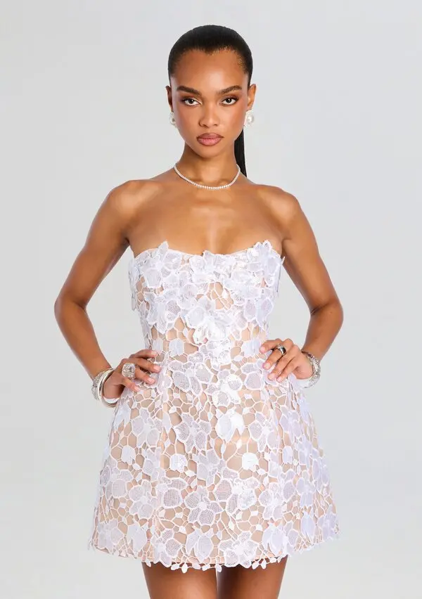 Retrofete Alira Lace Dress