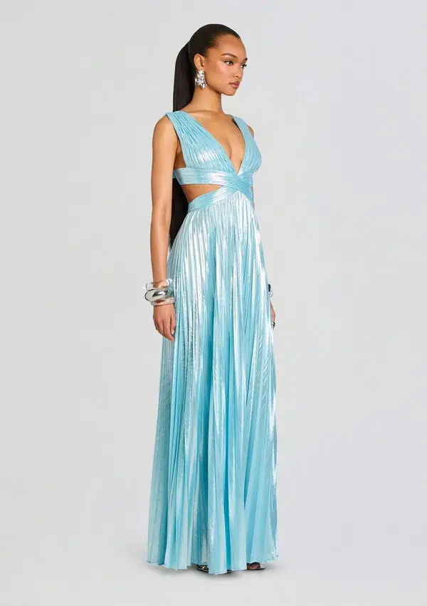 Retrofete Dracey Gown - Sky Blue