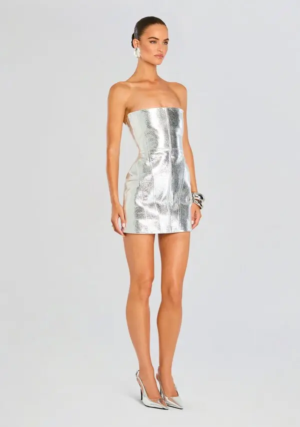 Retrofete Casmir Leather Dress