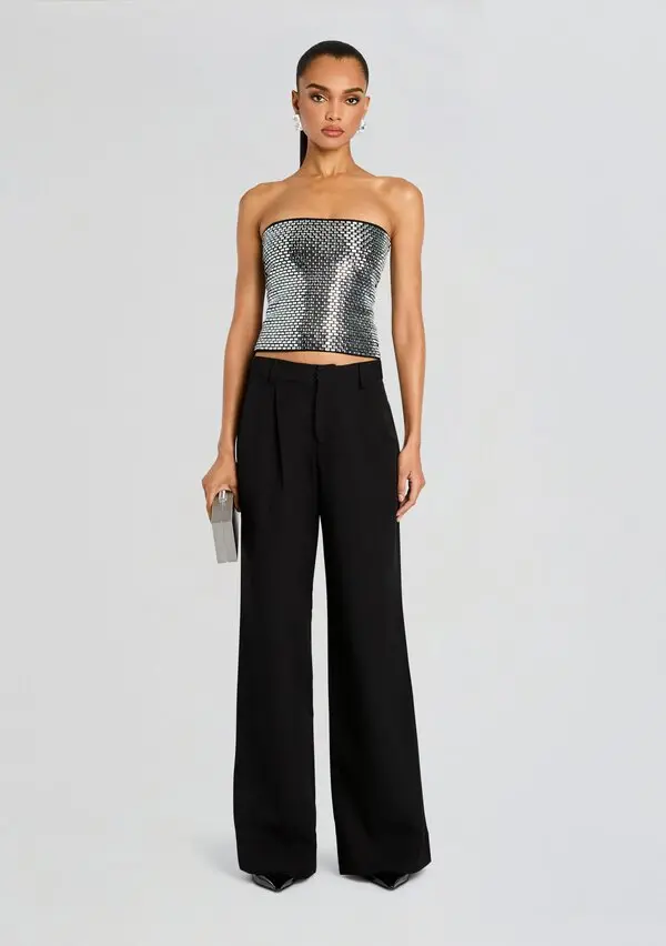 Retrofete Valery Embellished Top