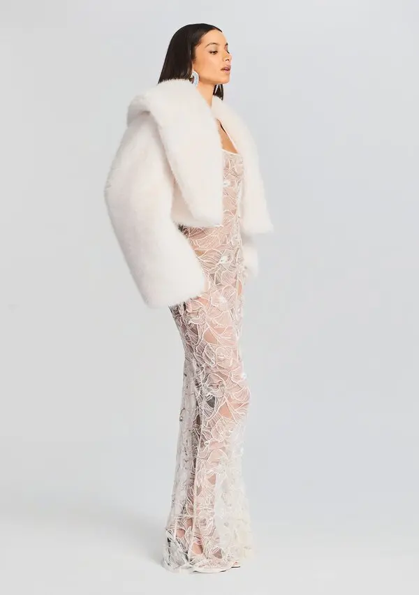 Retrofete Cadence Faux Fur Coat