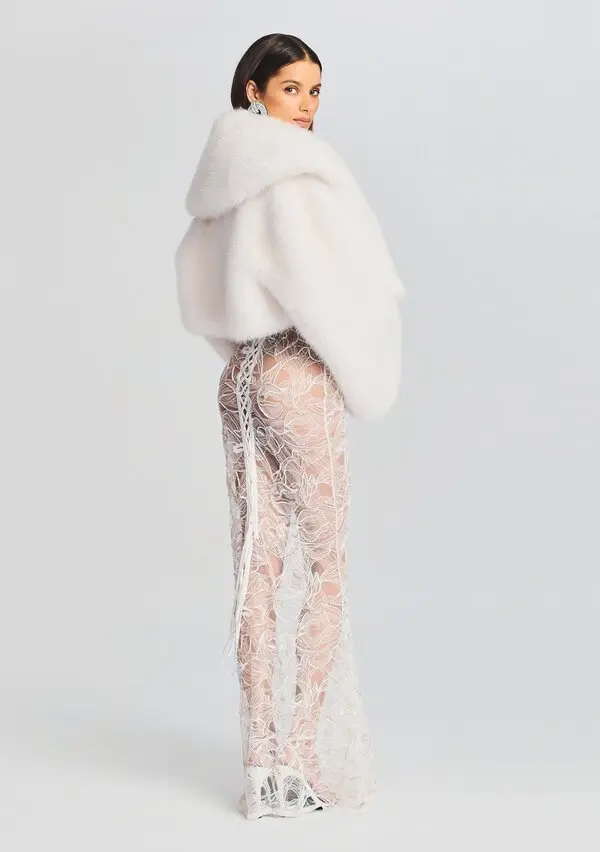 Retrofete Cadence Faux Fur Coat