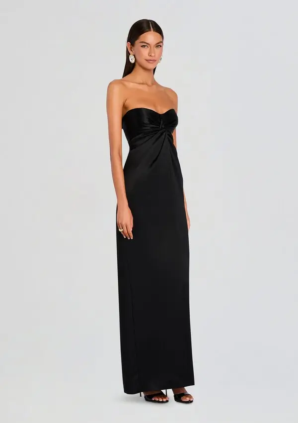 Retrofete Olivine Knotted Dress - Black