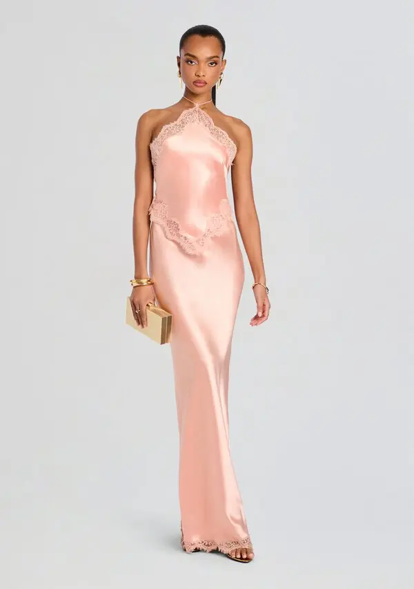 Retrofete Everly Gown - Peche