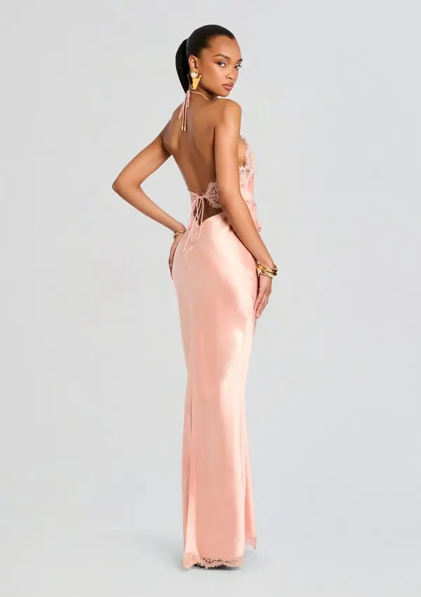 Retrofete Everly Gown - Peche