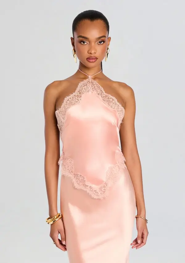 Retrofete Everly Gown - Peche