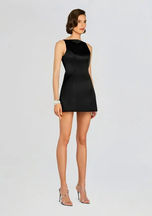 Retrofete Livie Mini Dress - Black