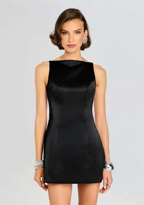 Retrofete Livie Mini Dress - Black