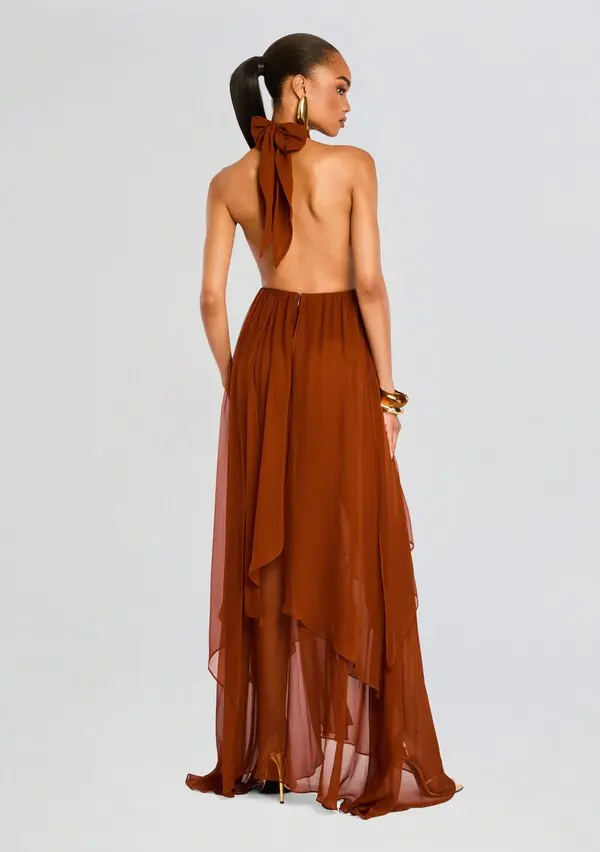 Retrofete Ina Silk Chiffon Dress