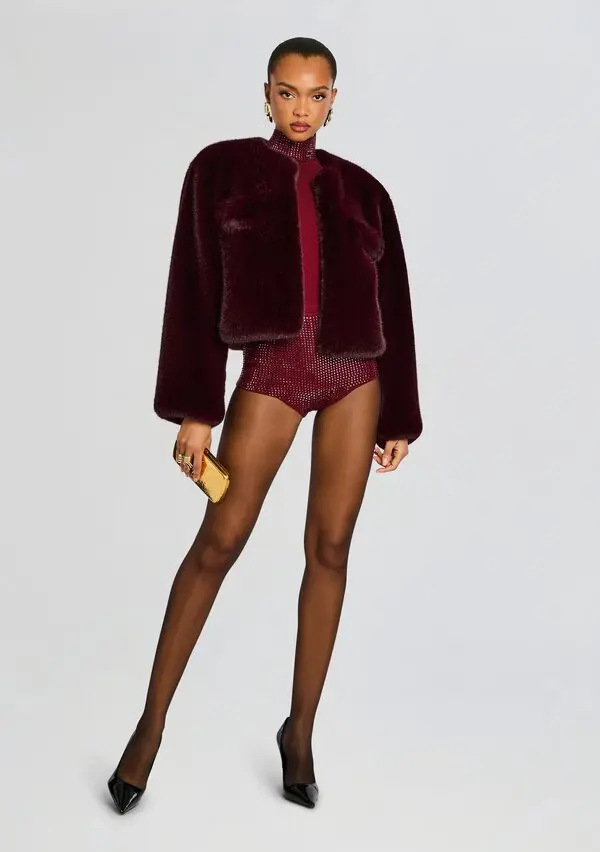 Retrofete Sparrow Jacket - Bordeaux