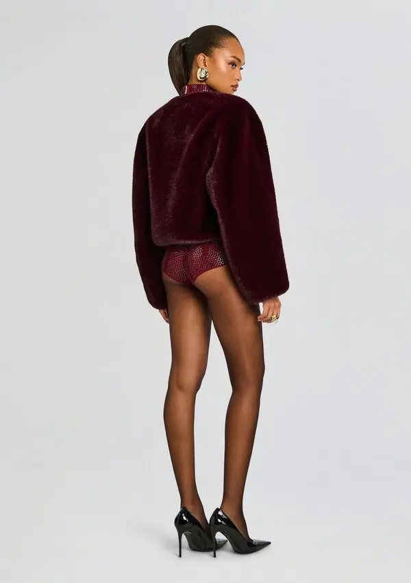 Retrofete Sparrow Jacket - Bordeaux