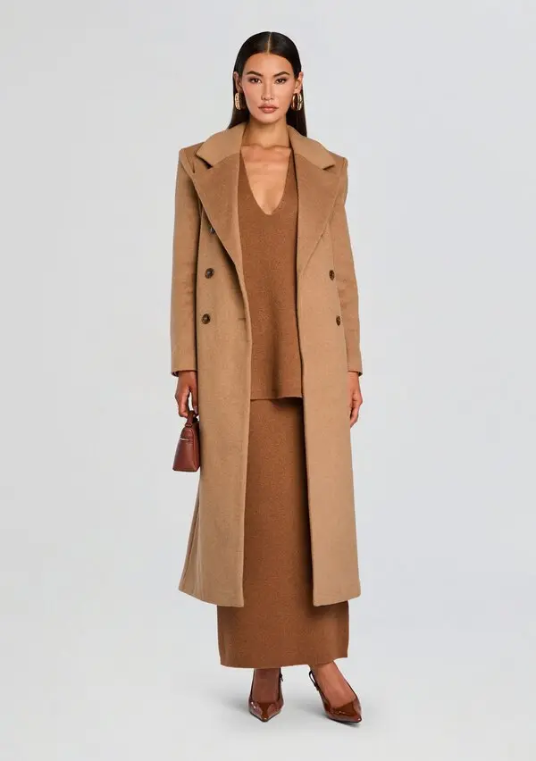 SEROYA Hazel Knit Maxi Skirt