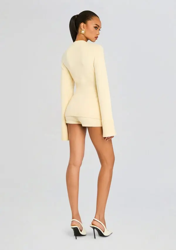 SEROYA Tira Cardigan - Eggshell