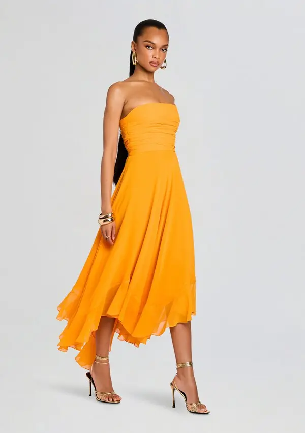 Retrofete Louisa Chiffon Dress - Aperitivo