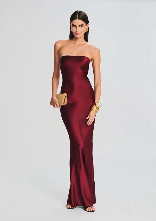 Retrofete Keaton Silk Gown