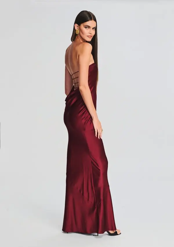 Retrofete Keaton Silk Gown