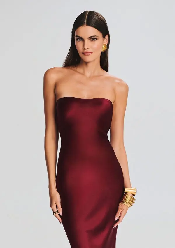 Retrofete Keaton Silk Gown