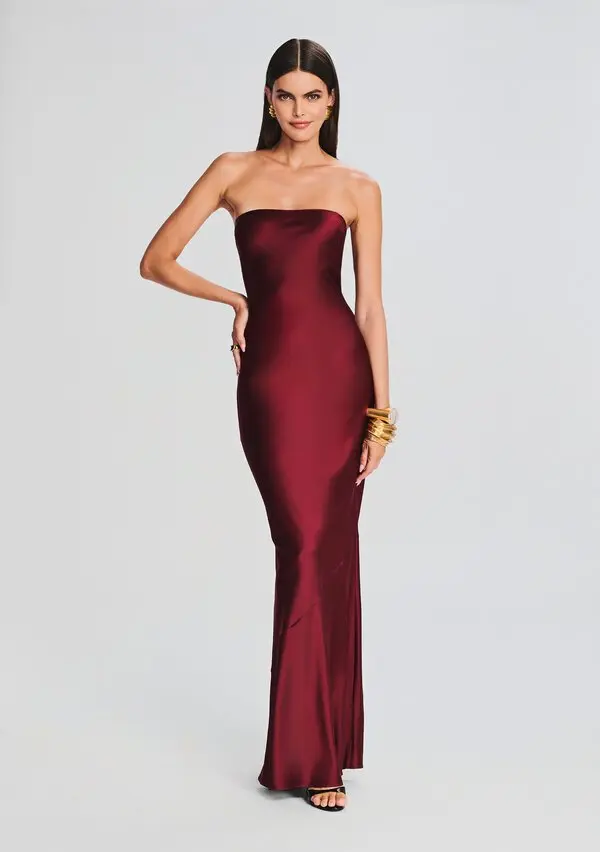 Retrofete Keaton Silk Gown