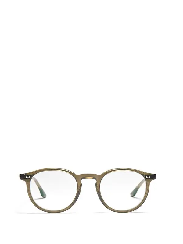 PETER AND MAY Rounded Eyeglasses - Saguaro