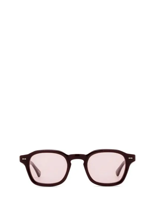 PETER AND MAY 98 Square Sunglasses - Burgundy Pink Limited