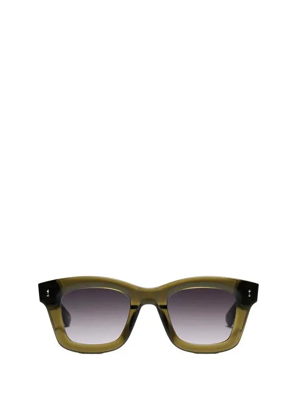 PETER AND MAY Squarish Sunglasses - Saguaro / Fade Black