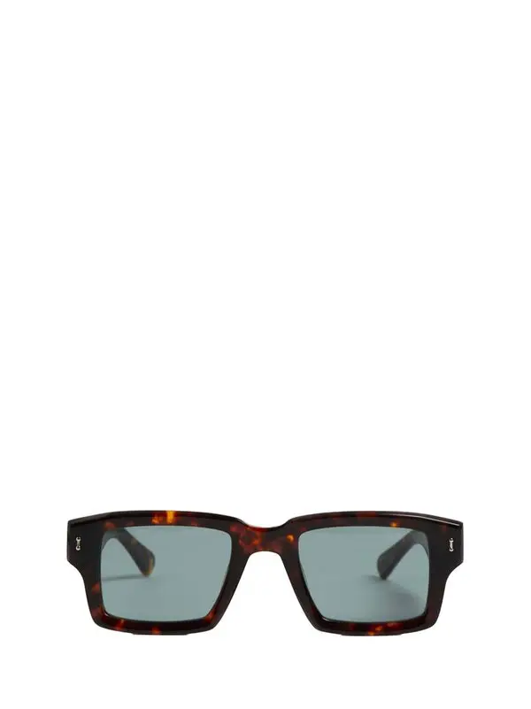 PETER AND MAY Rectangular Sunglasses - Tortoise / Kalla