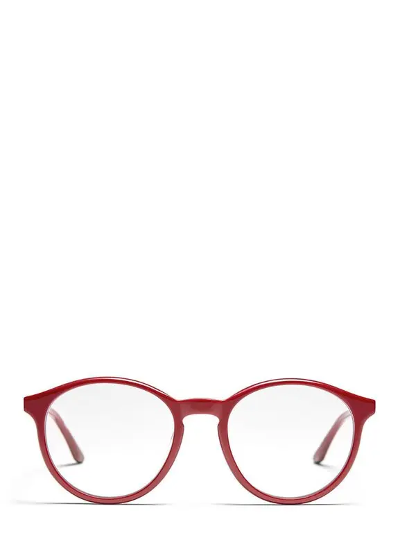 PETER AND MAY Rounded Eyeglasses - Red